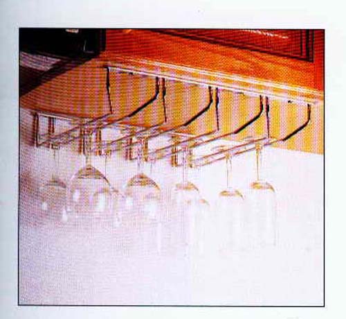 Melior Kitchen :: Products - GLASS HOLDER -FOUR RAIL